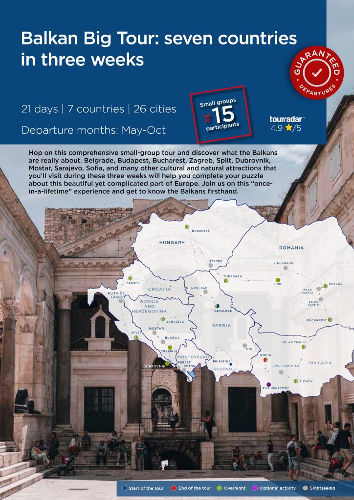 Balkan Big Tour: seven countries in three weeks | Victor Tours
